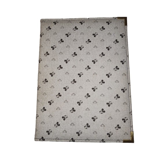 Disney | Office | Vintage Walt Disney Mickey Mouse Notebook Portfolio ...